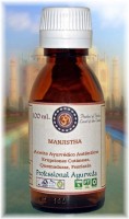 Ref. 1585 ACEITE AYURVÉDICO MAJISTHA 100 ml. :: Ayurveda-Institut-Shanti